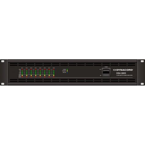 Dynacord DSA 8805 8-канальный усилитель мощности класса D для ...