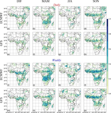 Spatial Distributions Of Correlation Coefficient R Between Nwm