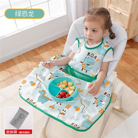 【現貨 可放吸盤碗】嬰兒圍兜兜 寶寶吃飯圍兜兜 嬰兒吃飯罩衣 兒童吃飯圍兜 口水巾輔食用品 防水耐髒 蝦皮購物