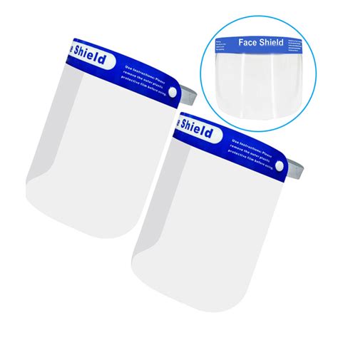 Disposable Safety Face Shield Fluid Resistant Full Face Mask