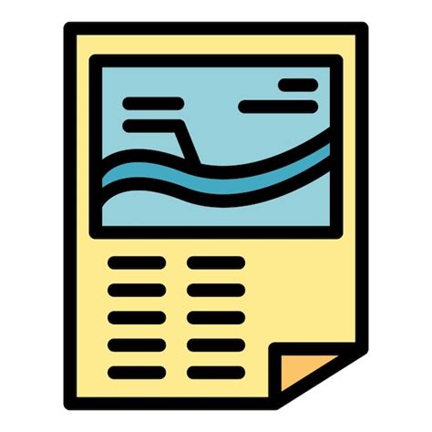 Icona Del Report Big Data Profilo Dell Icona Vettoriale Del Report Big