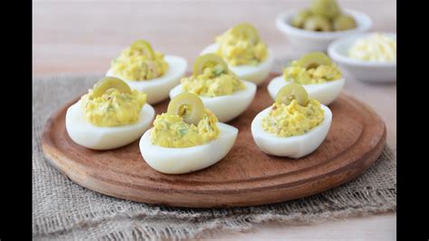 Receta De Huevos Rellenos Alicante Sabores Naturales Youtube