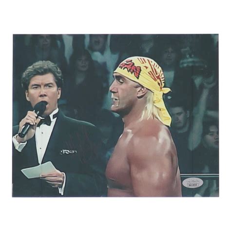 Michael Buffer Signed 8x10 Photo Jsa Pristine Auction