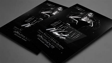 Free 20 Black And White Flyer Templates In Eps Psd