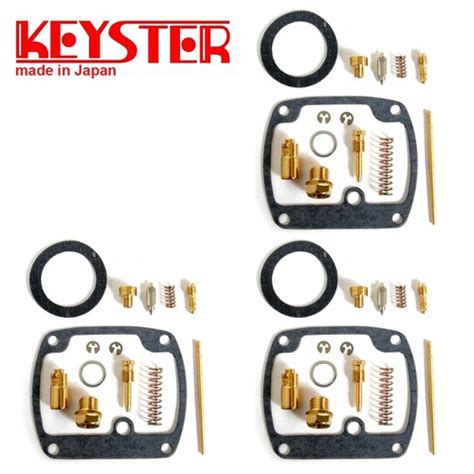 1974 78 Kawasaki Carburetor Carb Repair Rebuild 3 Kits Seals S3 Kh400