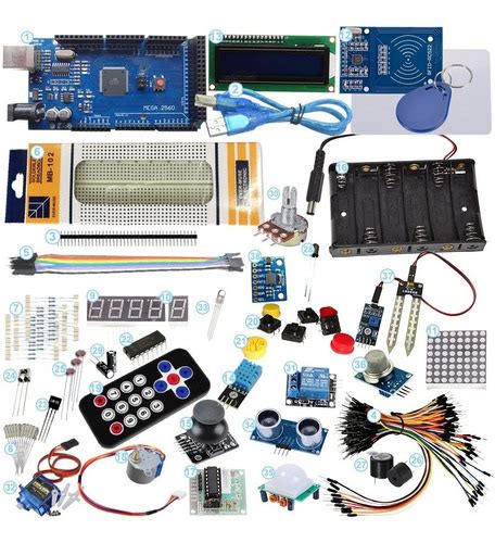 Starter Kit Arduino Mega 2560 Basico Completo Principiantes Web Electro