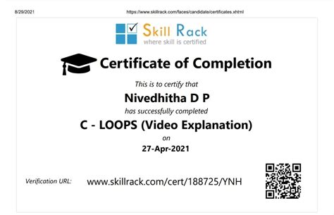 nivedhitha d p on linkedin happy to share my completion certificate on