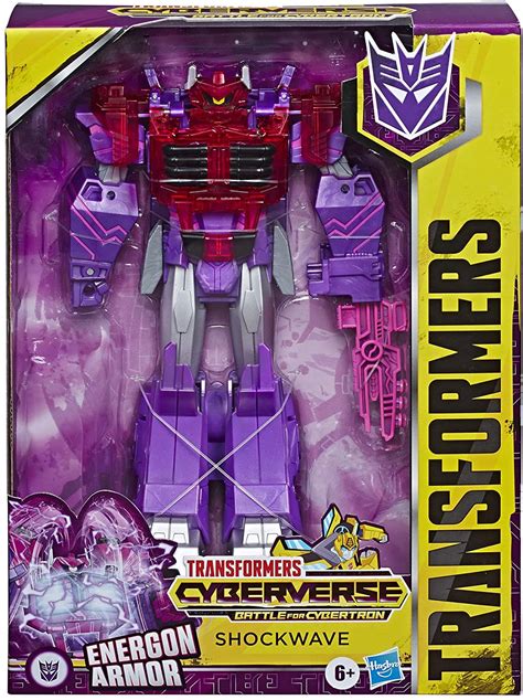 Transformers Cyberverse Adventures Ultimate Shockwave Trg Toys