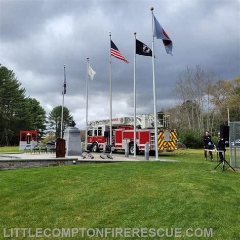 Congratulations Fire Academy Graduate Little Compton Fire Department