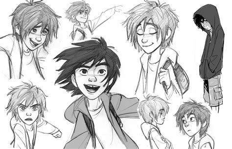 Big Hero 6 Character Designs