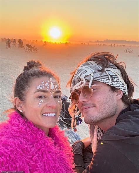 Danica Patrick Gets Wild At Burning Man As She Flashes The Flesh And Kisses A Mystery Man
