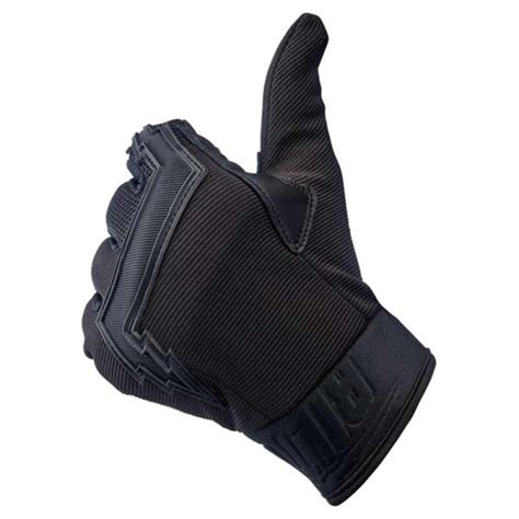 Biltwell Baja Black Motorcycle Gloves