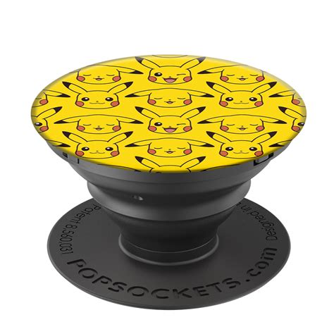 Pikachu Pattern Pokémon Popsockets Grip