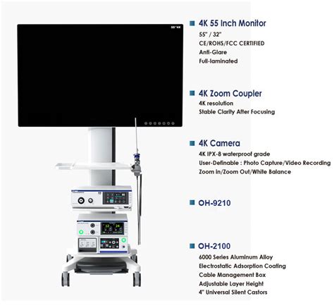 4k Endoscope Camera System Aoswel