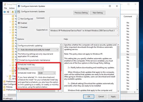 Group Policy Windows Updates Server 2016 Configure Gpo For Wsus