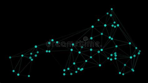 digital connections experiment triangles shapes new technology vector