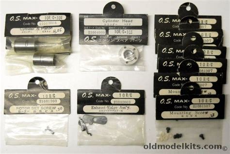 Os Engines For 10rc 10s Engines 2 Cylinder And Pistons Cylinder Head