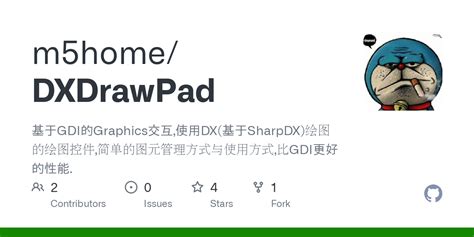 Github M5homedxdrawpad 基于gdi的graphics交互使用dx基于sharpdx绘图的绘图控件简单的图元管理方式与使用方式比gdi更好的性能