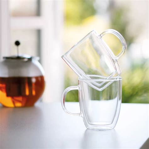 Bodum Bistro Double Wall Glasses Set Of 2 Sur La Table