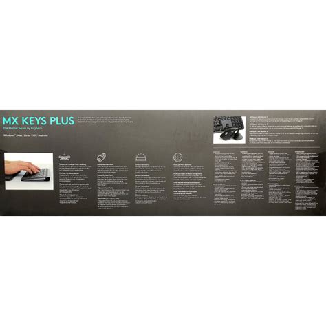 User Manual Logitech Mx Keys English Pages