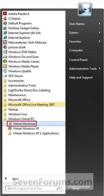 Windows Virtual PC Change Virtual Machine Settings Tutorials
