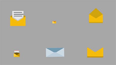 Email Icon Set Animation Open Envelope With Stock Footage Sbv 347431578