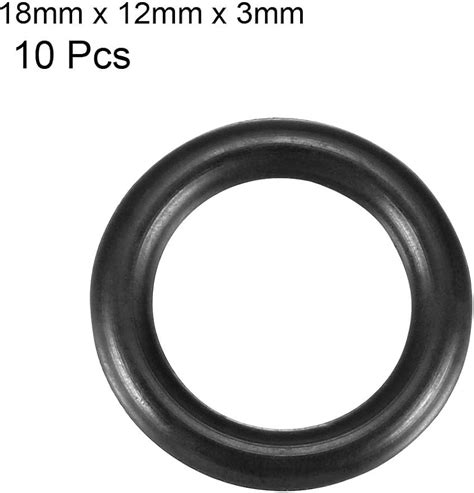 Boxonly 50 Pcs O Rings Nitrile Rubber Round O Rings Seal Grommets 53mm