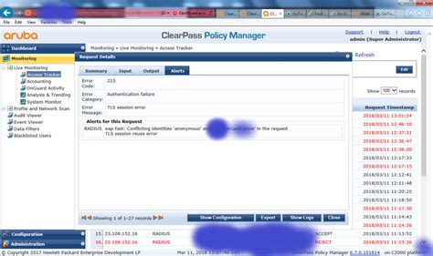 cppm with eap fast security