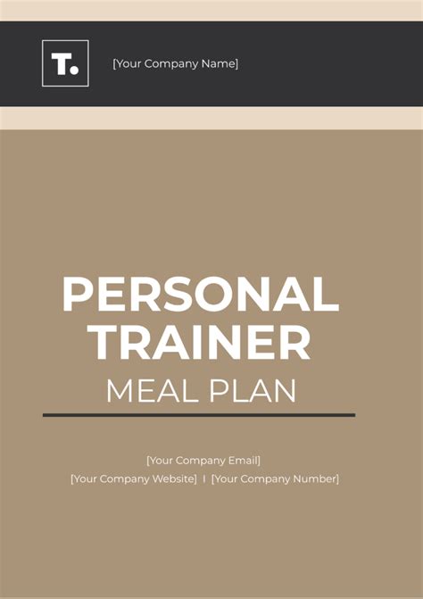 Free Meal Plan Templates To Edit Online