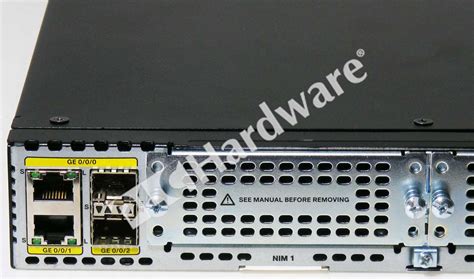 Cisco Isr4331k9 Isr 4331 Services Router 3 Ge 1 Esm 2 Nim 1 Isc Ac Poe