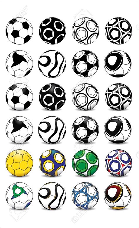 Black And White Soccer Ball Design