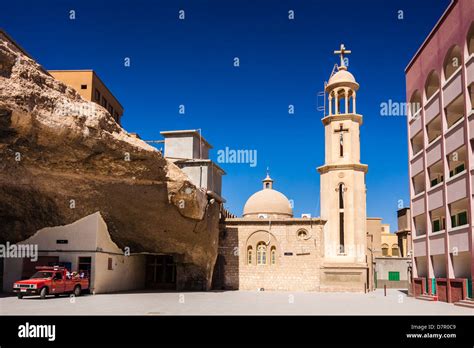 Monastery Of The Holy Virgin At Dirunka Asyut Is The Egyptian City