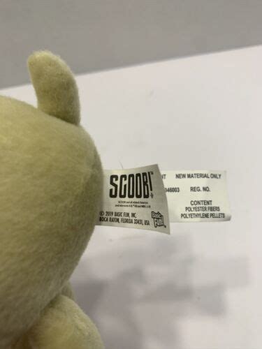 Warner Bros Scoob Muttley Scooby Doo Movie 8 Plush Dog 4629122272