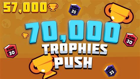 ავწიე 57000 თასი Push 70000 Brawl Stars ქართულად Youtube