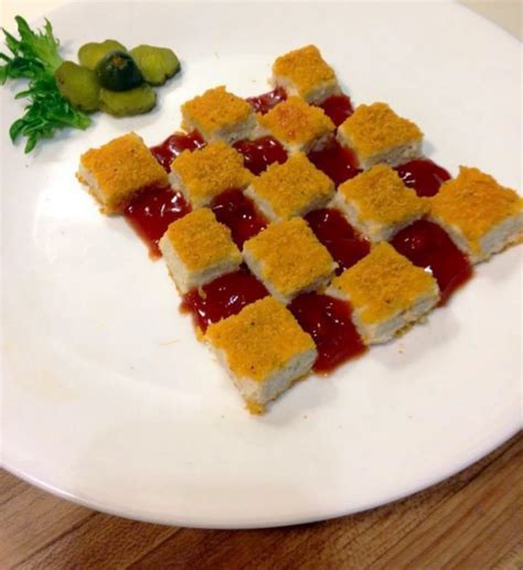 Poulet De Cube With A Semi Sweet Tomato Reduction And A Fleur Dcornichons Album On Imgur