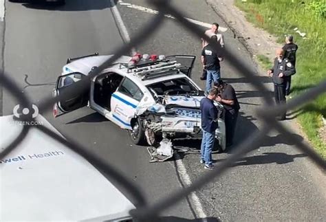 Nypd Officer Hospitalized Suspect In Custody After Hit Run Crash On