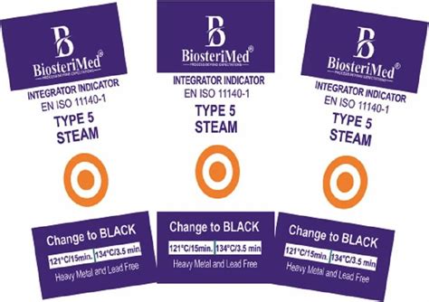 Paper Chemical Indicator Class 5 Steam At ₹ 5piece In Zirakpur Id
