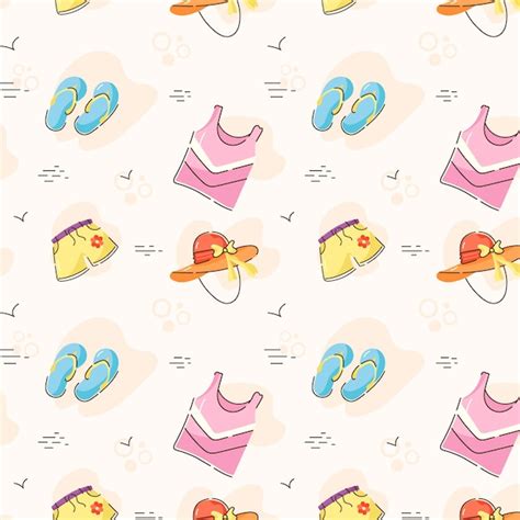 Premium Vector A Well Designed Vector Design Of Beach Pattern