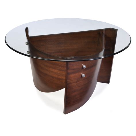 Round Glass And Wood Coffee Table Table Round Ideas