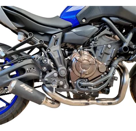 Escapamento Esportivo Full Caracol Yamaha Mt07 Hp Racing