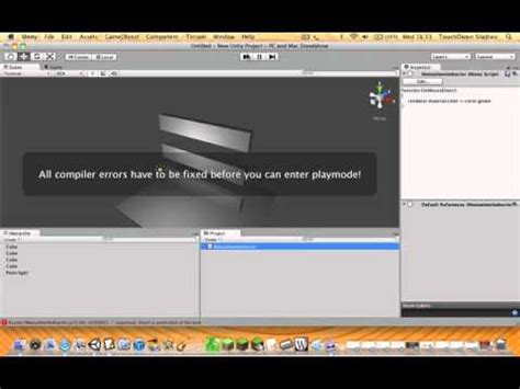 Unity D Main Menu Tutorial Pt YouTube