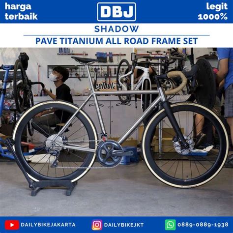 Jual Frame Set Sepeda Roadbike Shadow Pave Titanium All Road Frame Set S Di Seller Regstore