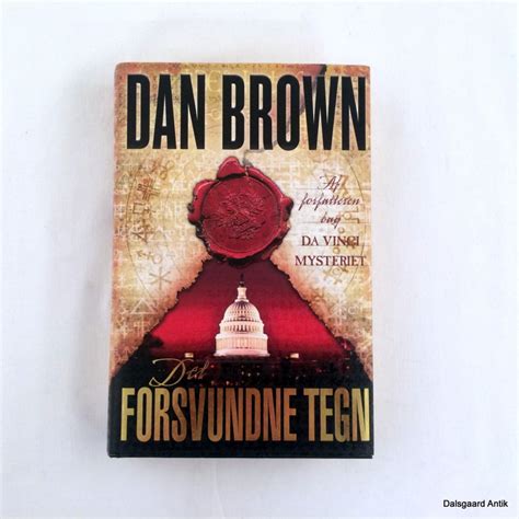 Det Forsvundne Tegn Dan Brown Dalsgaard Antik