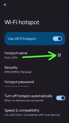 How To Share Hotspot QR Code On Android