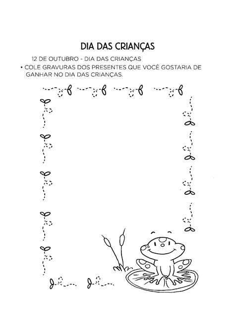 Atividades Do Dia Das Crianças Para Educação Infantil Só Atividades