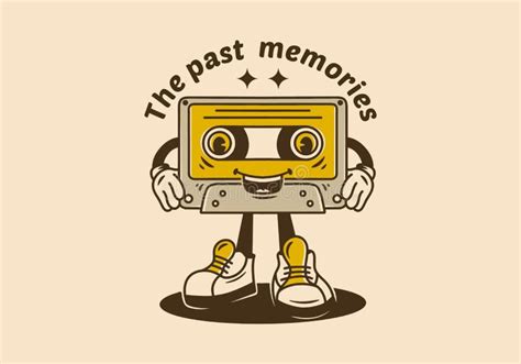 Cassette Tape Character Stock Illustrations 502 Cassette Tape