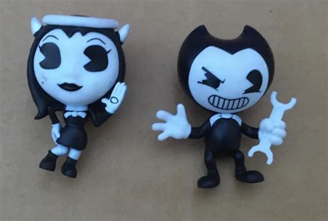 Bendy And The Ink Machine Bendy And Alice Angel Figure In Pvc 25 Eur 22