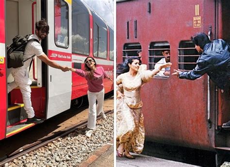 Ddlj In Switzerland Once Again Shahid Kapoor And Mira Rajput Recreate