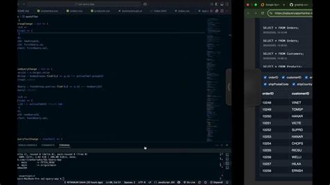 sql query editor project codebase walkthrough youtube