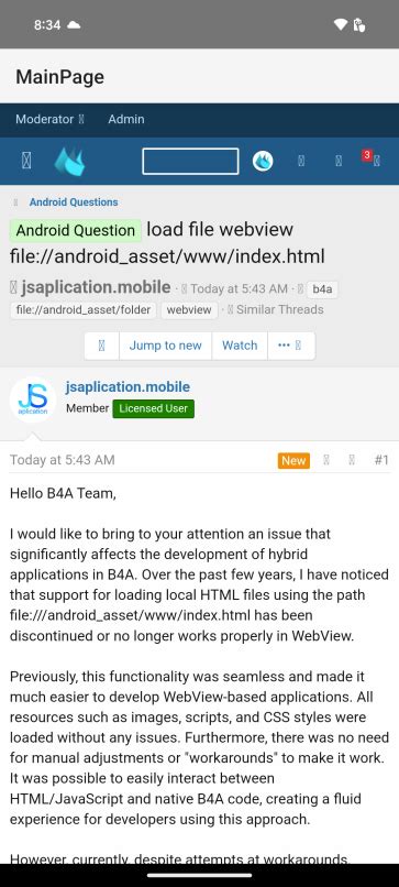 Load File Webview File Android Asset Index Html B X Programming